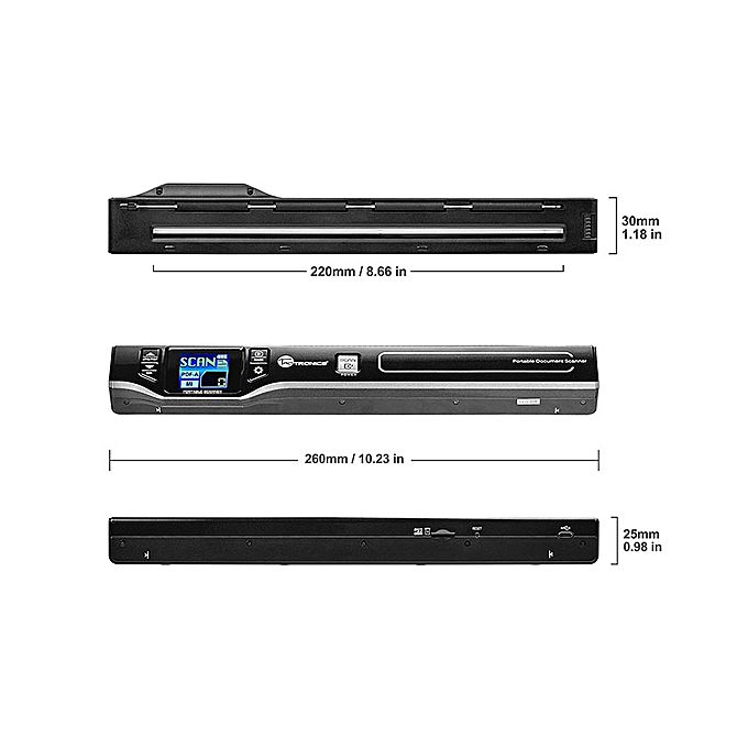 TaoTronics Handheld Cordless Document portable scanner – PriceMinister